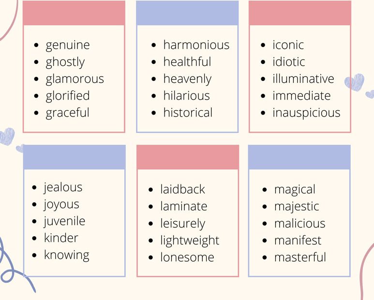 1700+ Adjective Words to Describe Physical Appearance and Looks