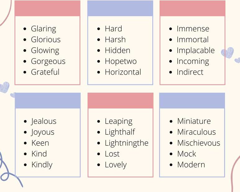 350+ Adjective Words to Describe Sun and Sunlight