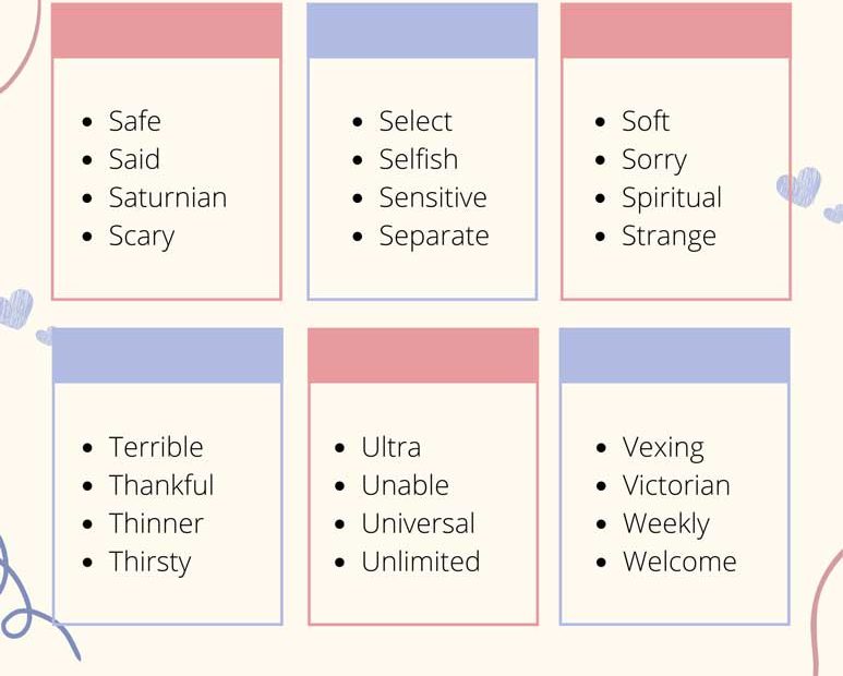 1250+ Adjectives to Describe a Day