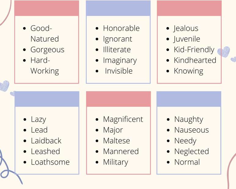 900+ Adjective Words to Describe Dogs