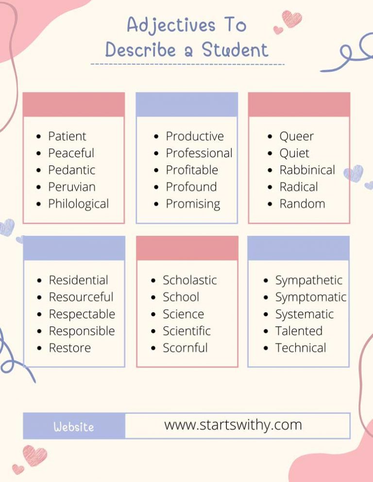 850+ Adjectives To Describe a Student: Common Student Adjectives