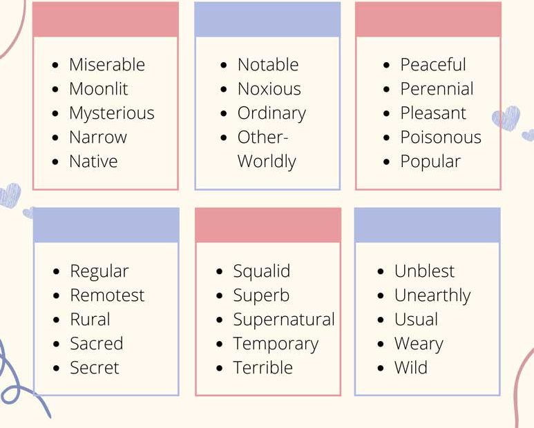140+ Adjective Words To Describe a Haunted House