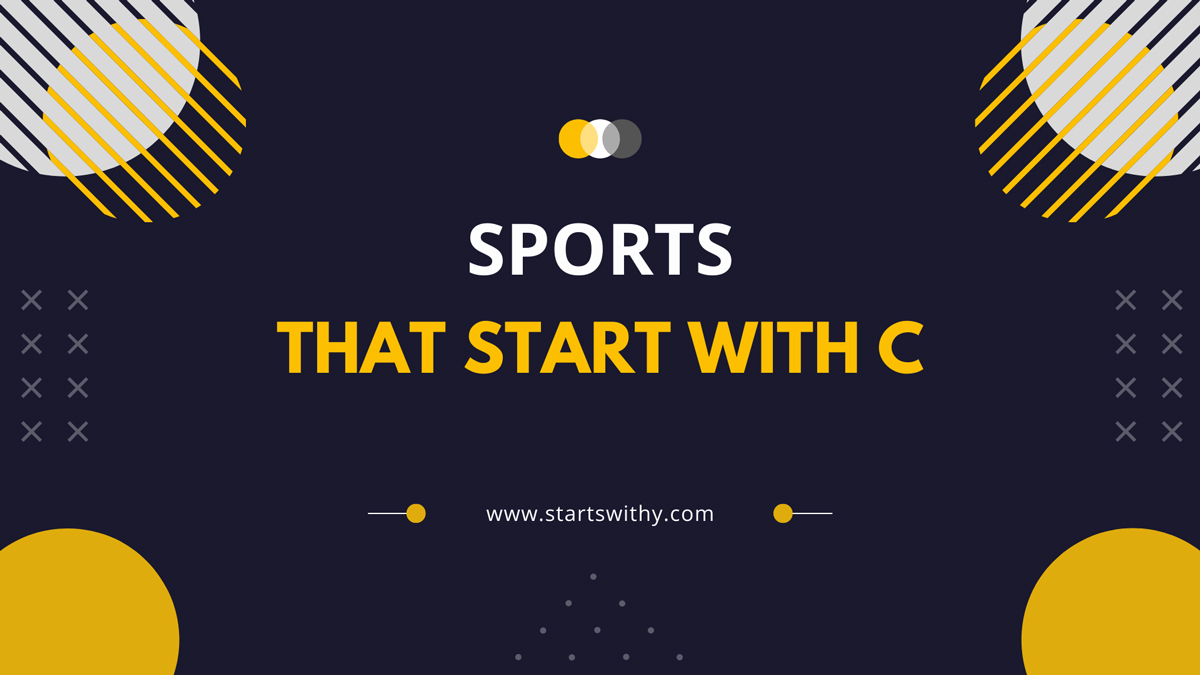 92 Sports That Start With C
