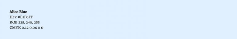 150+ Colors That Start With A (Names, Hex, RGB, CMYK)