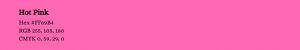 150+ Colors That Start With H (Names, Hex, RGB, CMYK)
