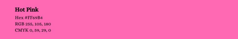 150+ Colors That Start With H (Names, Hex, RGB, CMYK)