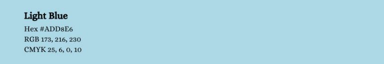 170+ Colors That Start With L (Names, Hex, RGB, CMYK)