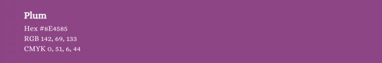 108+ Colors That Start With P (Names, Hex, RGB, CMYK)