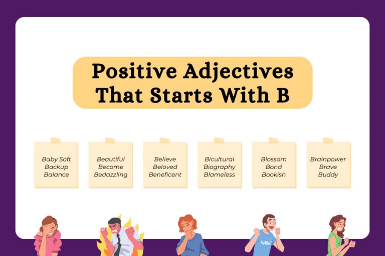 470+ Positive Adjectives That Starts With B