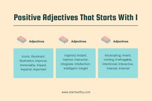 420+ Positive Adjectives That Starts With I