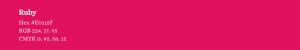 184+ Colors That Start With R (Names, Hex, RGB, CMYK)