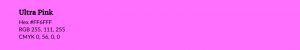129+ Colors That Start With U (Names, Hex, RGB, CMYK)