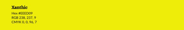 70+ Colors That Start With X (Names, Hex, RGB, CMYK)