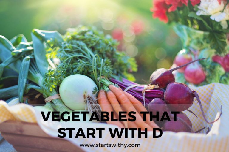 20+ Vegetables That Start With D