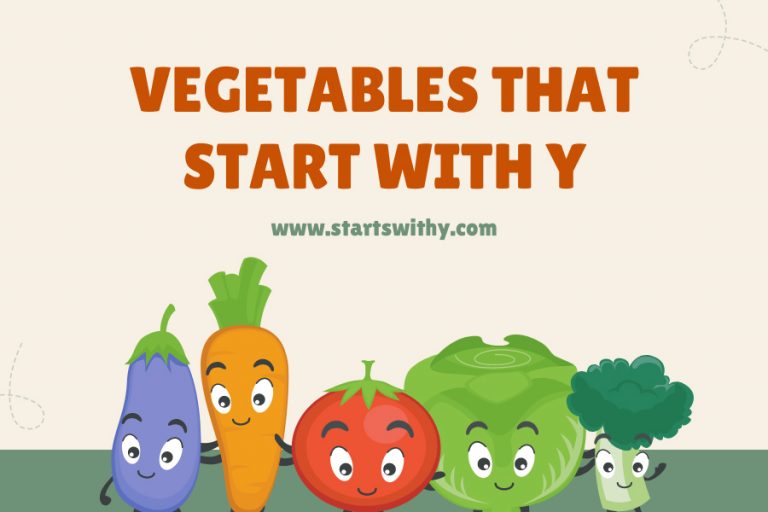 10+ Vegetables That Start With Y