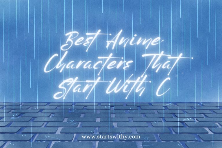 40+ Best Anime Characters That Start With C [with Images]