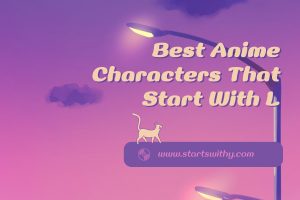 44+ Best Anime Characters That Start With L [with Images]