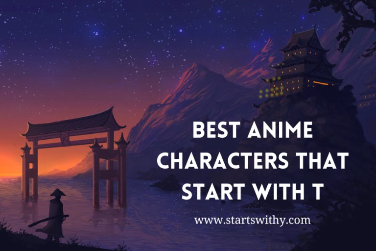 40+ Best Anime Characters That Start With T [with Images]
