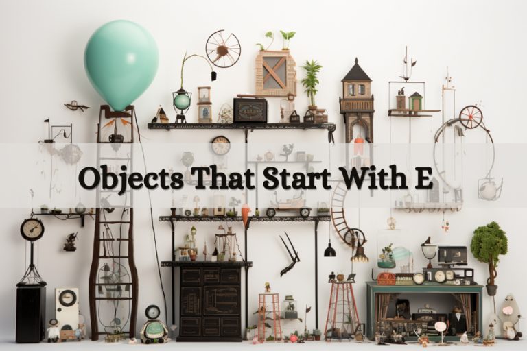 635+ Objects That Start With E