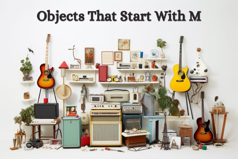 1055+ Objects That Start With M
