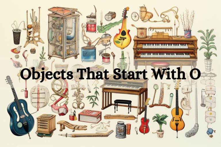 685+ Objects That Start With O