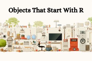 1065+ Objects That Start With R