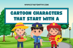 80+ Cartoon Characters That Start With A