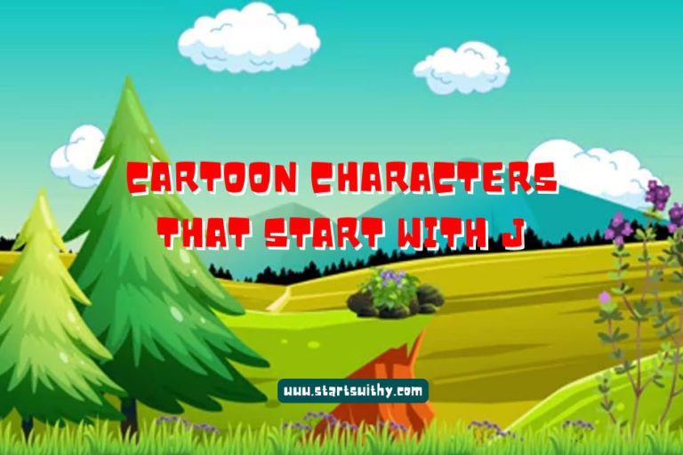 108+ Cartoon Characters That Start With J