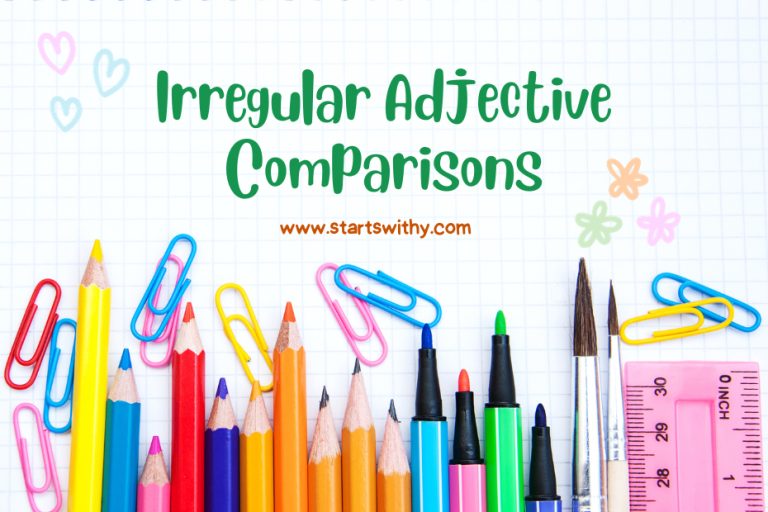 Irregular Adjective Comparisons: Master English