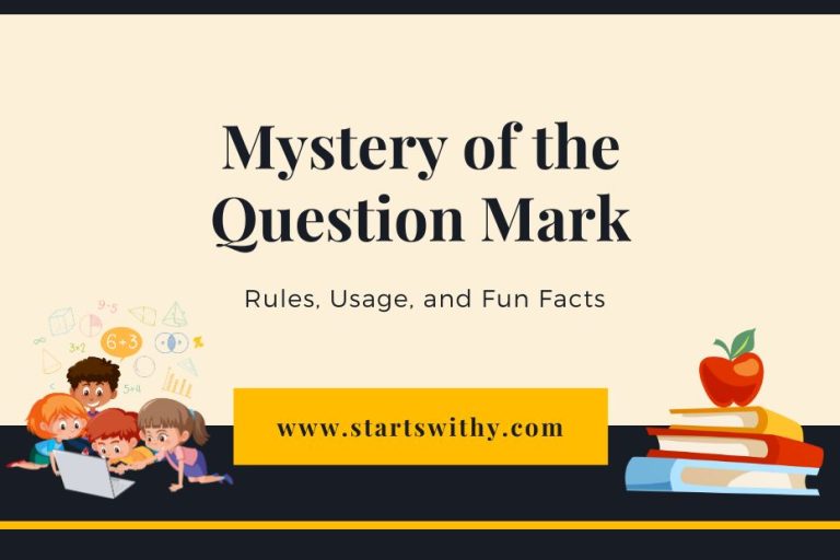 Unveiling the Mystery of the Question Mark: Rules, Usage, and Fun Facts