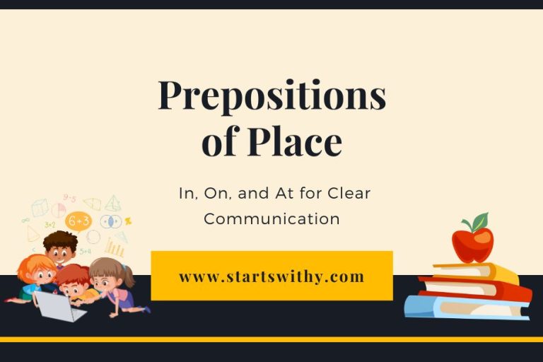 Mastering Prepositions of Place: In, On, and At for Clear Communication