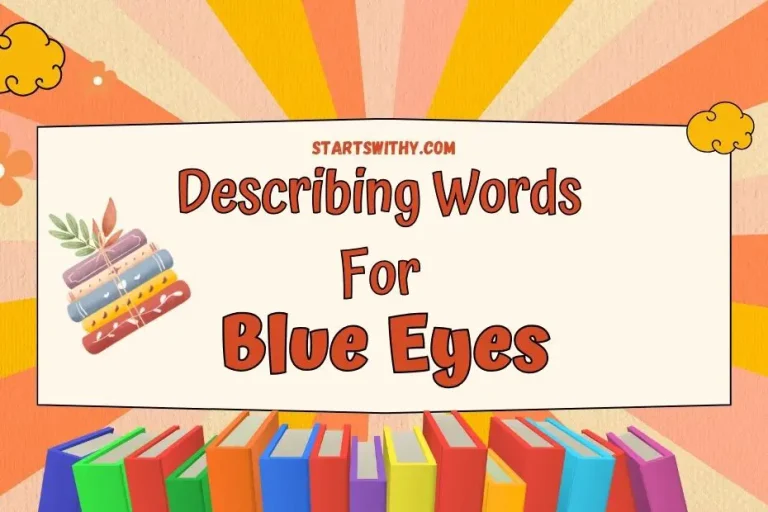 Describing Words for Blue Eyes: Examples & Adjectives