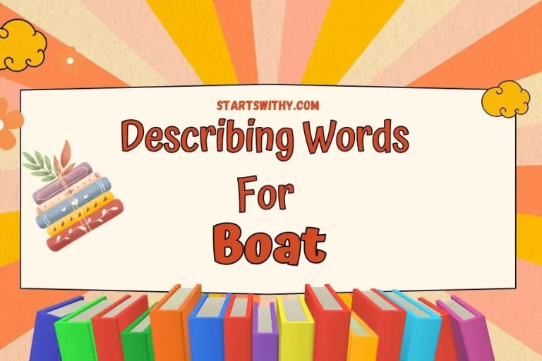 Adjectives for Boat: Descriptions with Examples