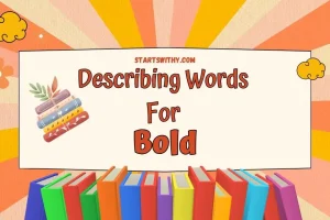 Bold Adjectives: Examples & Describing Words