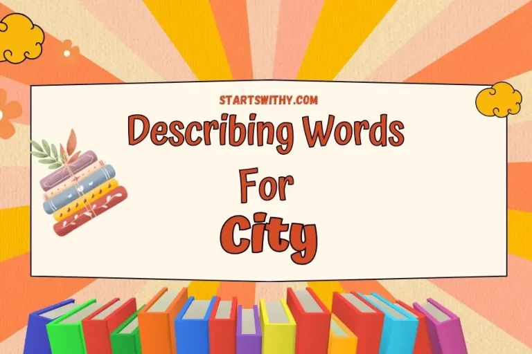 City Adjectives: Describing Words with Examples