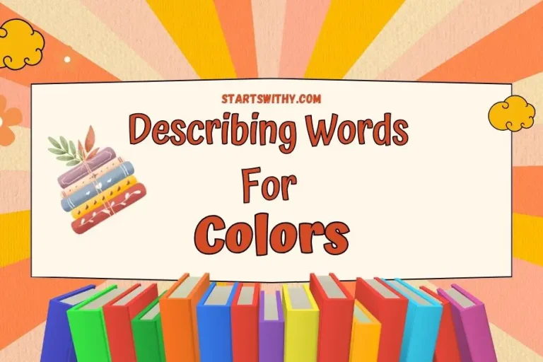 Color Adjectives: Describing Words with Examples