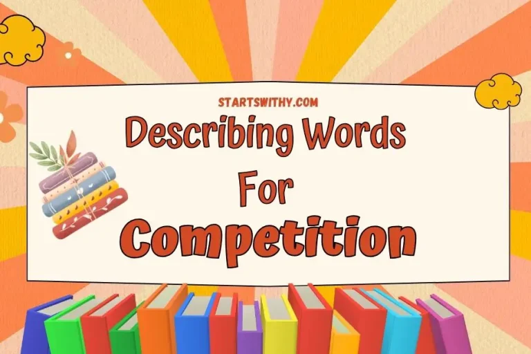 Competition Adjectives - Examples & Descriptive Words