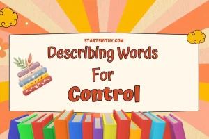Describing Words for Control: Examples & Synonyms