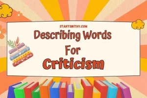 Adjectives for Criticism: Examples & Describing Words