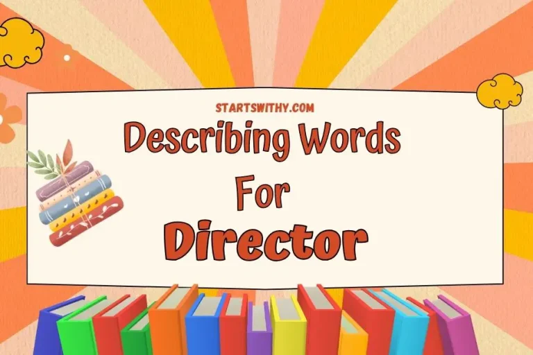 Director Adjectives: Describing Words & Examples