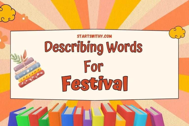 Adjectives for Festival: Explore Examples and Describing Words