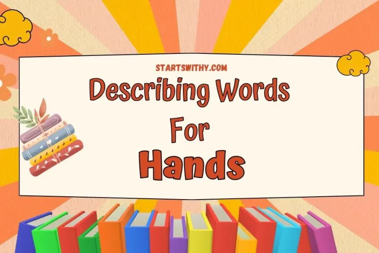 Describing Hands: Adjectives with Examples