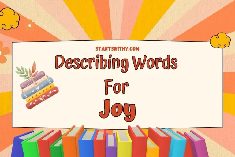 Joyful Adjectives: Examples & Describing Words