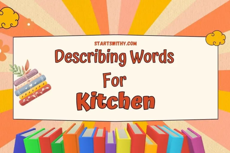 Kitchen Adjectives: Describing Words with Examples
