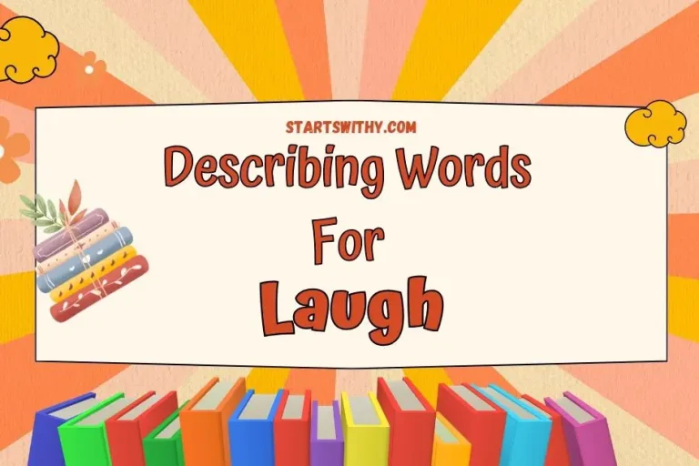 Describing Words for Laugh: Examples of Adjectives