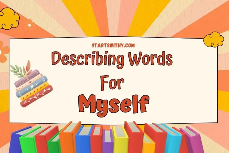 A Complete Guide to Describing Words for Self - Examples Included