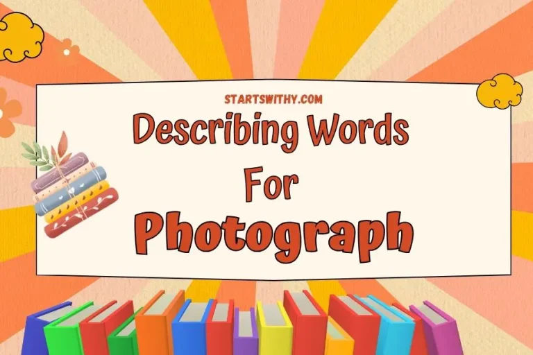 Photograph Adjectives: Describing Words & Examples