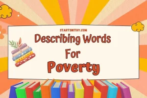 Describing Poverty: Adjectives & Examples