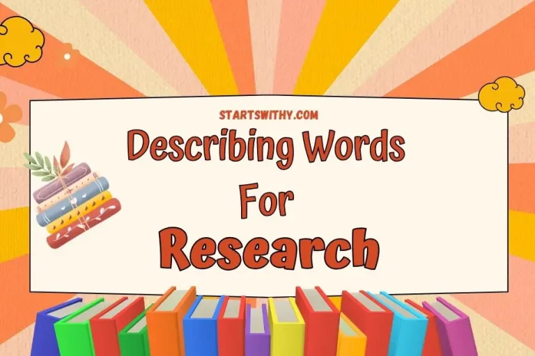 Enhancing Research Writing with Descriptive Adjectives - Examples
