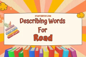 Road Adjectives - Describing Words With Examples